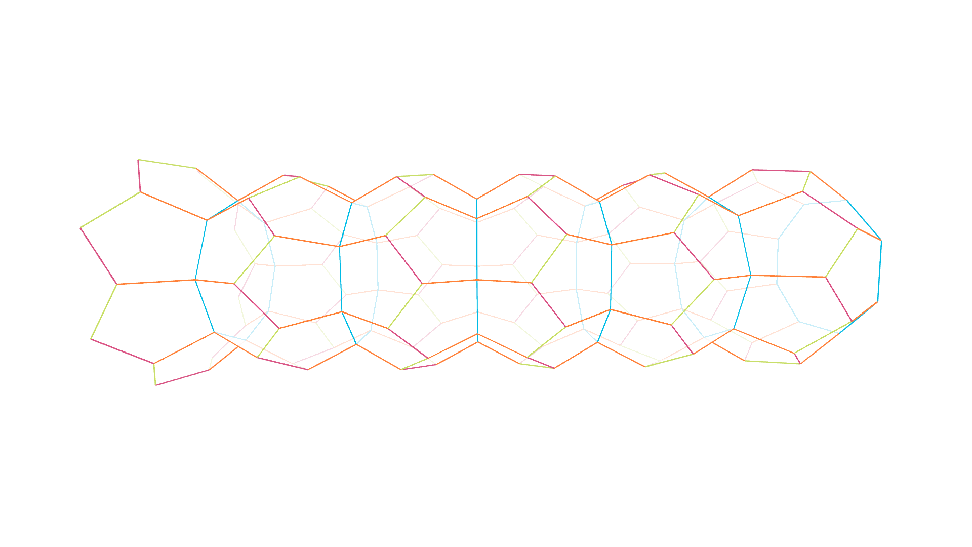 Pentagonal Jaws Bulge Cylinder | Transpositional Topologies